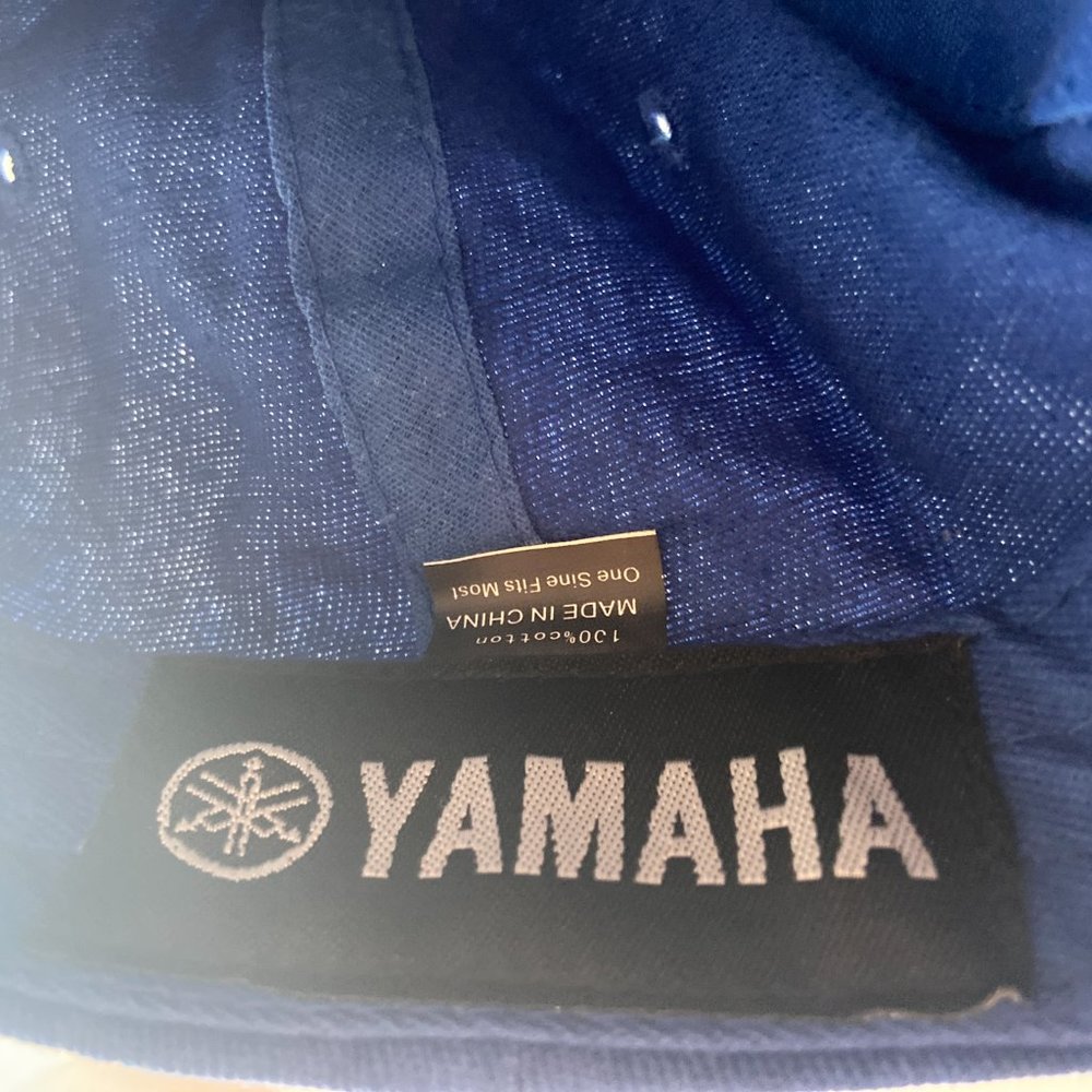 Yamaha Motorsports Logo Baseball Ball Cap Hat Royal B… - Gem